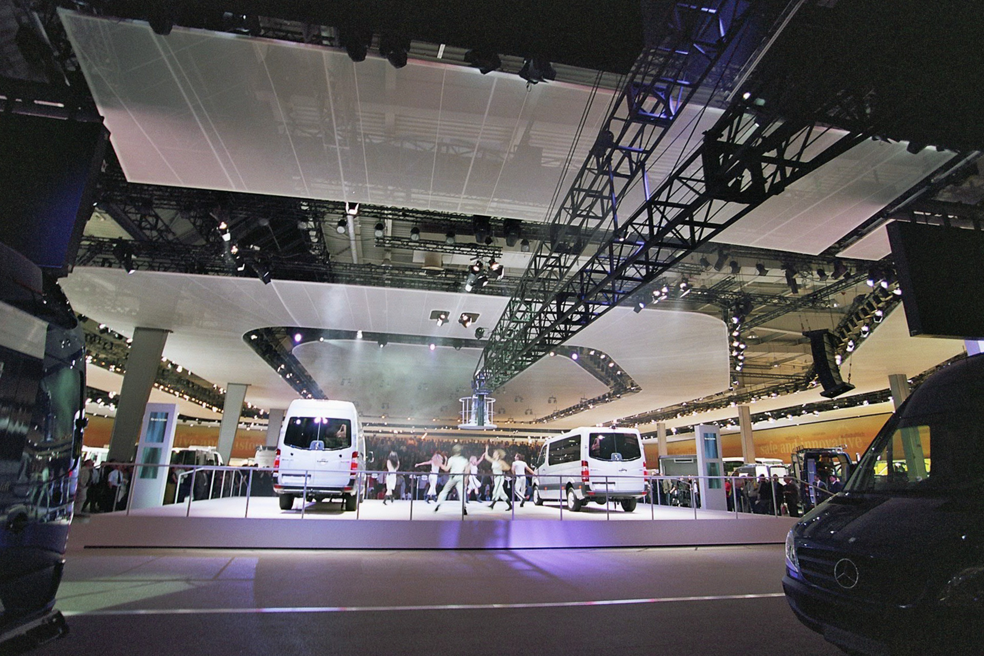 Mercedes Benz at the IAA Commercial Vehicles - Stage Kinetik
